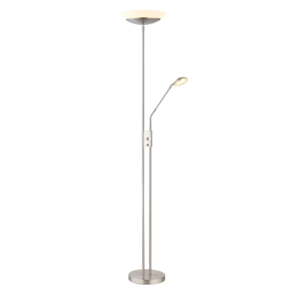 Globo Ganina 58009N | Podna lampa | nikl | LED