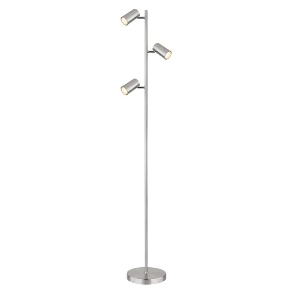 Globo Robby 57910S | Podna lampa | nikl | 3xGU10