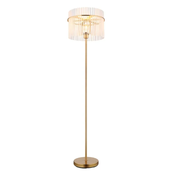Globo Gorley 15698SM | Podna lampa | zlatna | E27