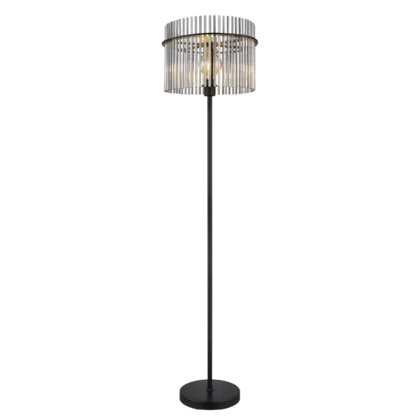 Globo Gorley 15698S | Podna lampa | crna | E27