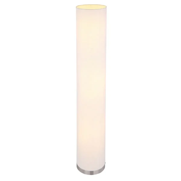 Globo Ava 15447S4 | Podna lampa | bela | 3xE27
