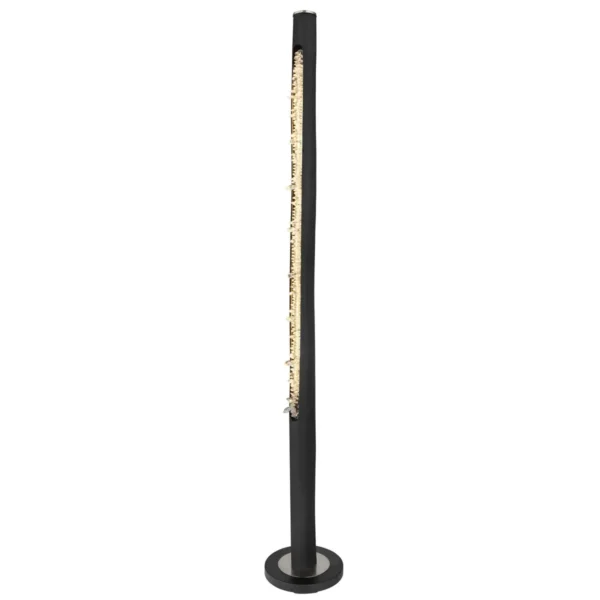 Globo Felicitas 15354-15SN | Podna lampa | crna | LED