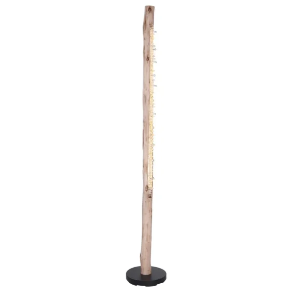 Globo Felicitas 15354-15S | Podna lampa | drvo | LED
