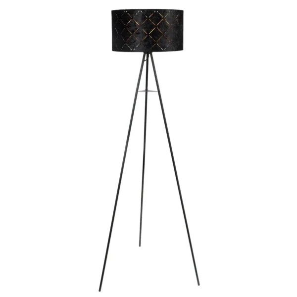 Globo Sunna 15334S | Podna lampa | crna | E27
