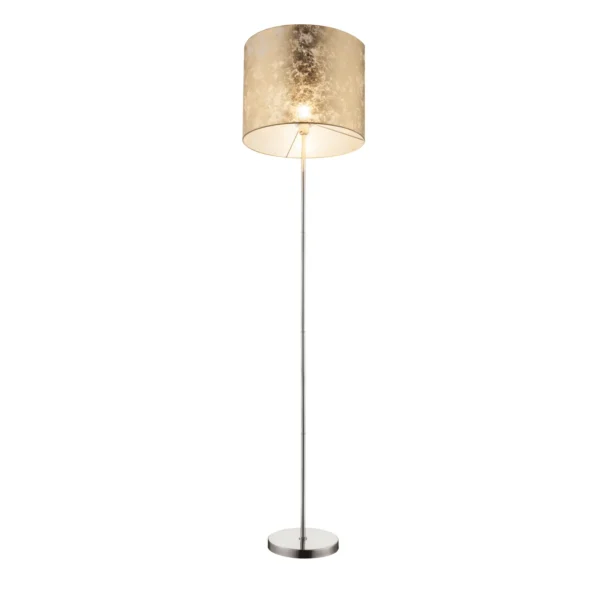 Globo Amy 15187S | Podna lampa | zlatna | E27