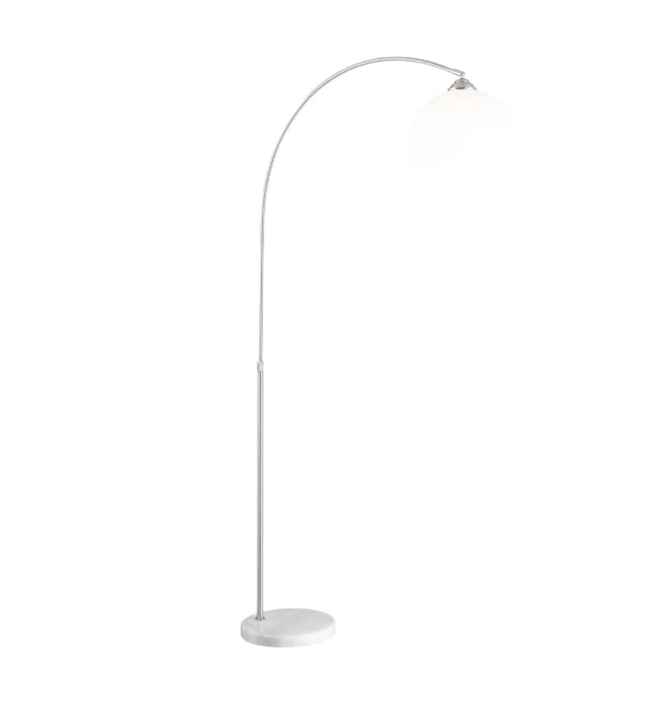 Globo Newcastle 58227 | Podna lampa | bela | E27