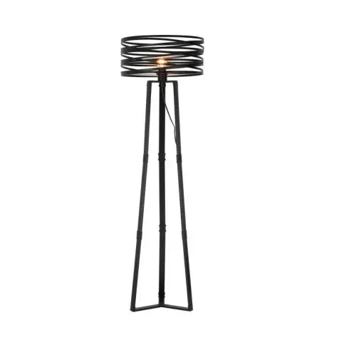 Esto Ella 18401 | Podna lampa | crna | E27