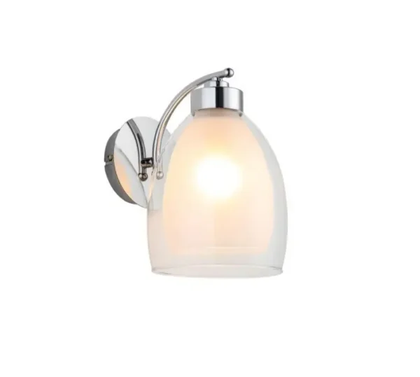 Esto Nora 16401-1 | Zidna lampa | bela | E27