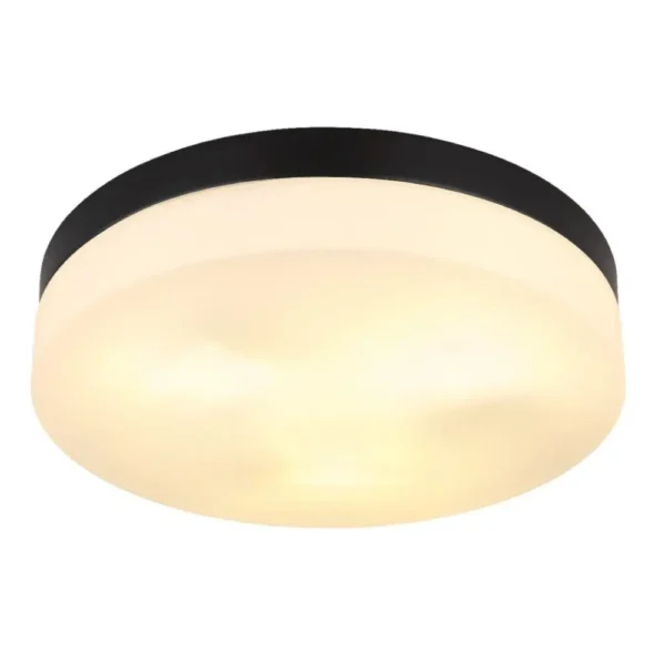 Globo Vranos 32113B | Plafonjera | crna | 3xE27