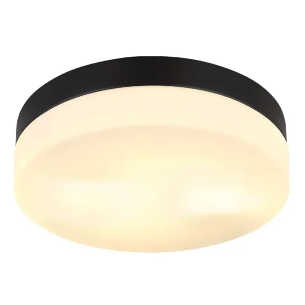 Globo Vranos 32112B | Plafonjera | crna | 2xE27
