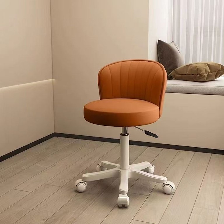 ROTIRAJUĆA STOLICA SA NASLONOM, PODESIVA, ZA SALON - ORDINACIJU MODERNO 08