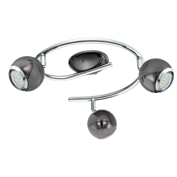 Bimeda 31007 | Spot lampa | nikl-nero | 3xGU10
