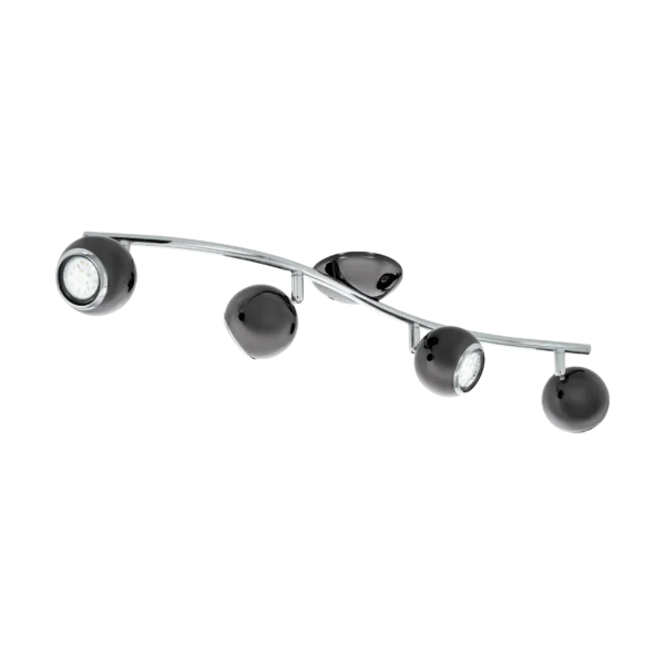 Bimeda 31008 | Spot lampa | nikl-nero | 4xGU10