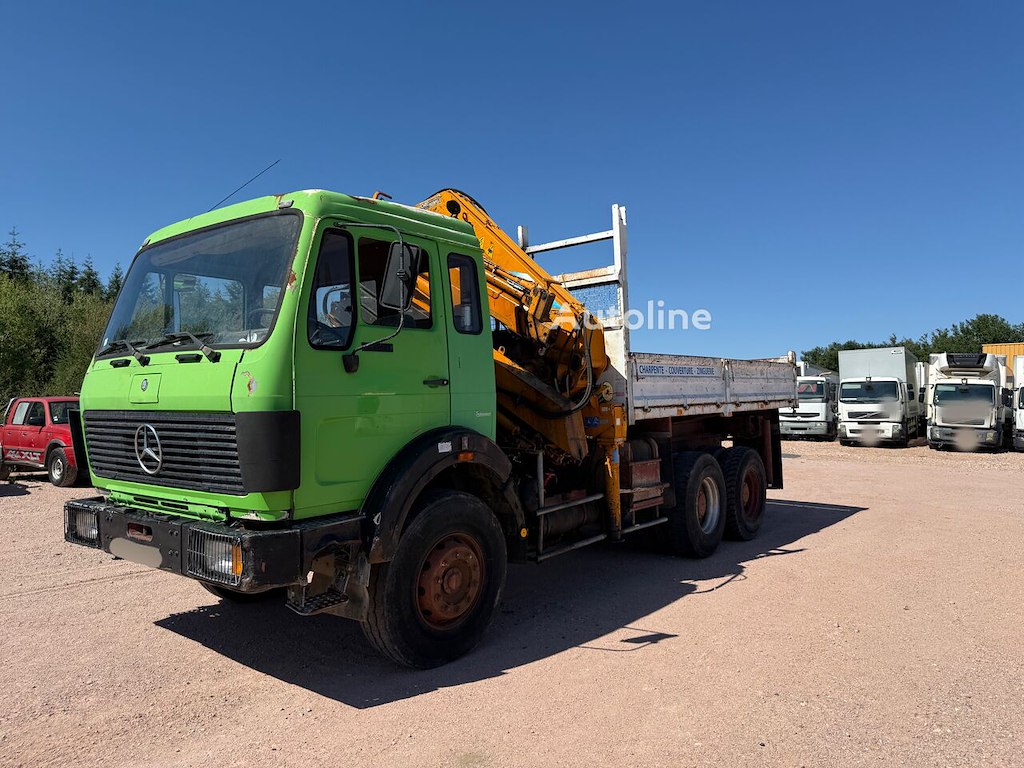 Mercedes-Benz SK 2628 V8 6x4 benne grue radio kiper