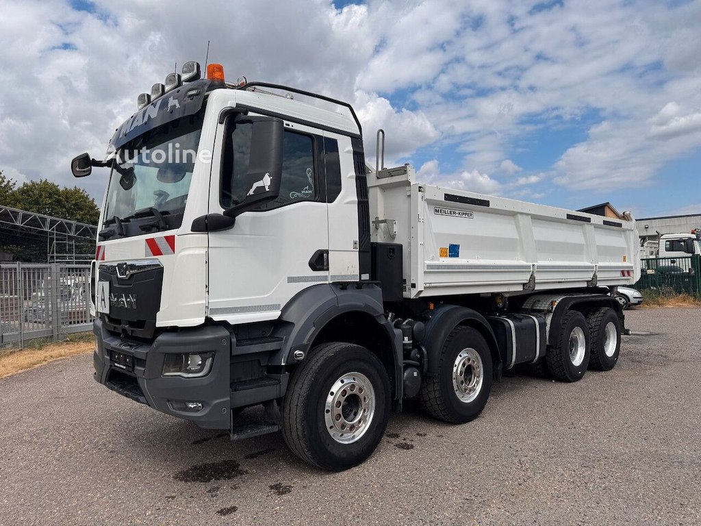 MAN 35.470 8X4 Meiller 3S. mit Bordmatik kiper