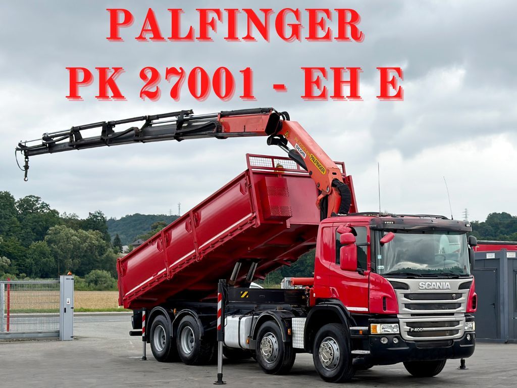 Scania P 400 * KIPPER 6,20m * PK 27001-EH E + FUNK* 8x4 kiper