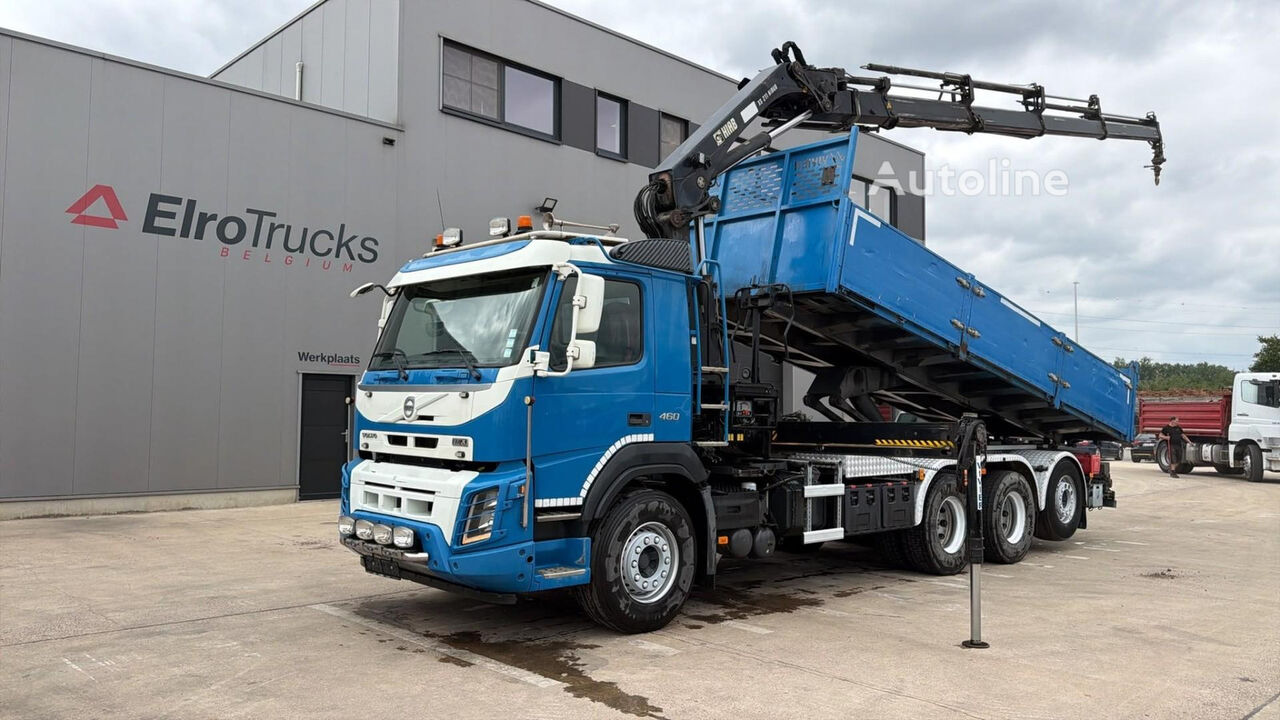 Volvo FMX 460 (BE TRUCK / EURO 6 / 8X4 / TRIDEM / WB 4300 / HIAB 211 E kiper