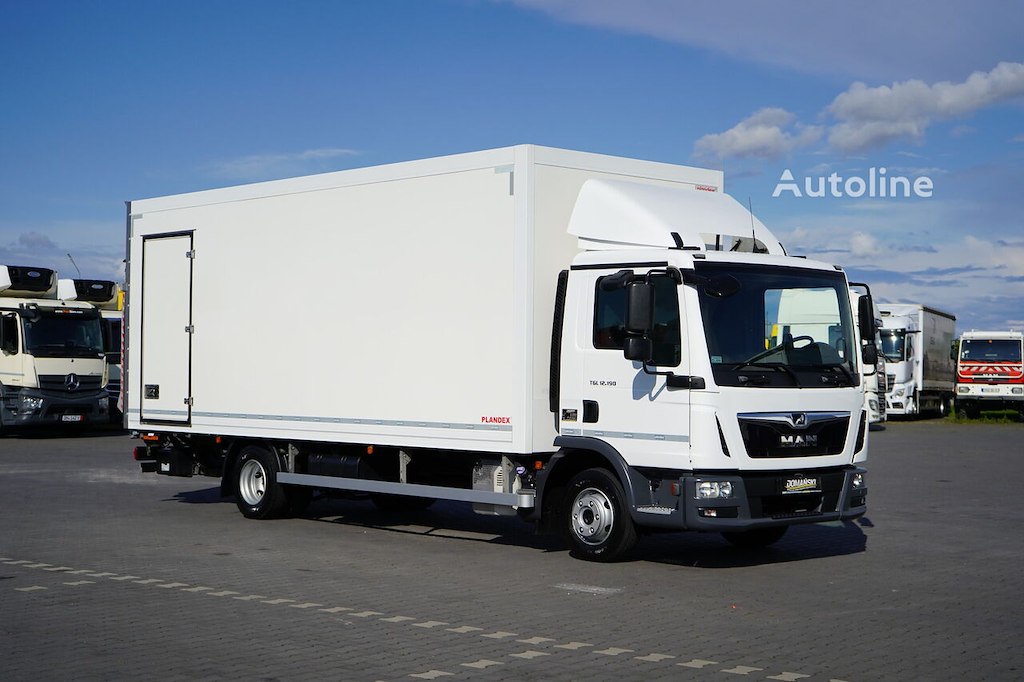 MAN TGL / 12.190 / EURO 6 / KONTENER + WINDA / 16 PALET kamion furgon