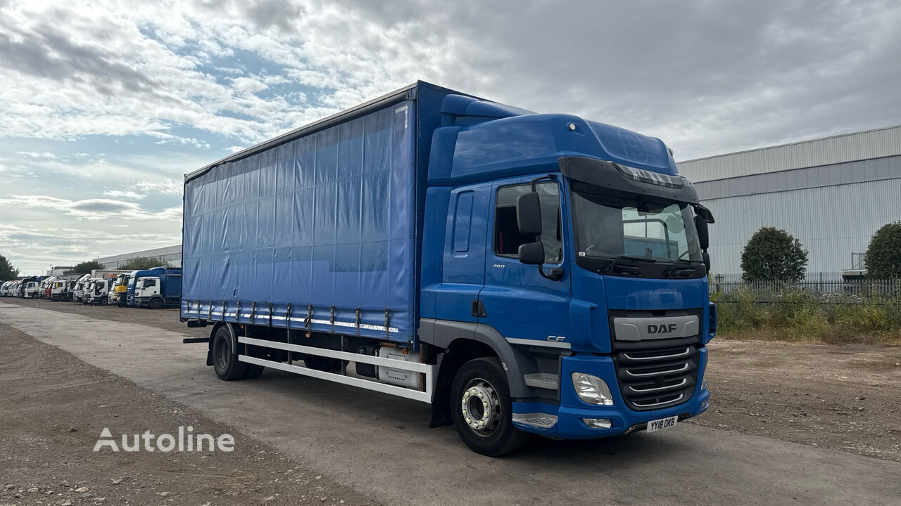 Prodaje se DAF CF 260 kamion sa kliznom ceradom na aukciji