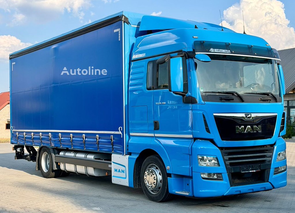 MAN TGX 18.360 kamion sa klizna zavesa cerada