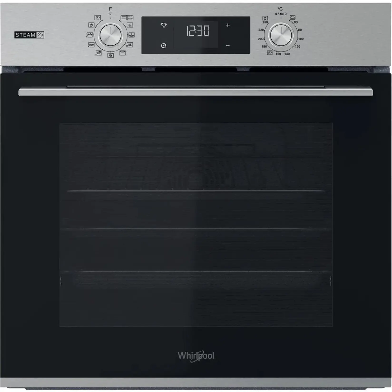 Whirlpool Ugradna rerna OMSK58HU1SX, 71l, Crna
