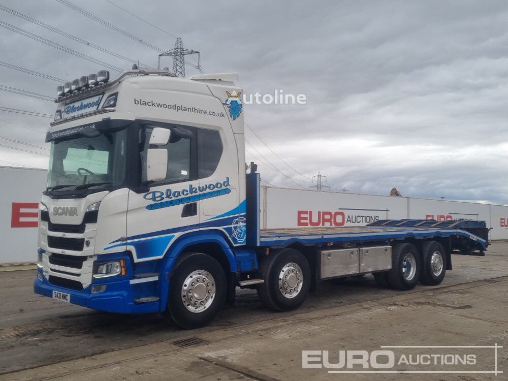Prodaje se Scania G450 autotransporter na aukciji