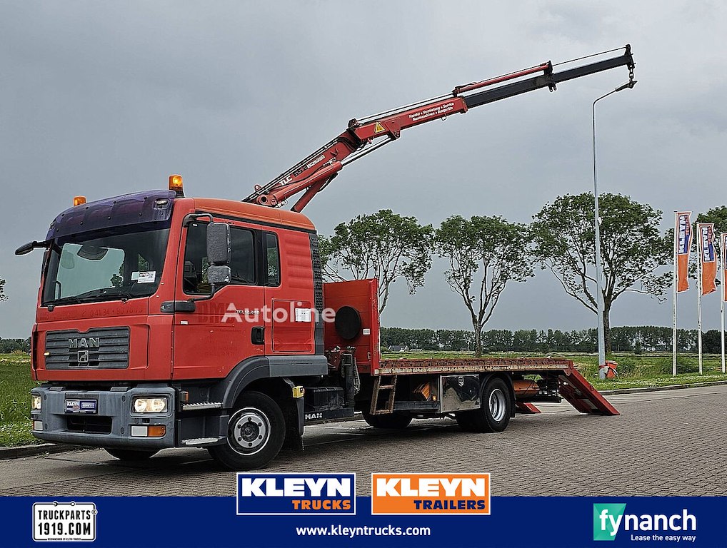 MAN 12.240 TGL HYDR. RAMP. ATLAS 65 šlep auto