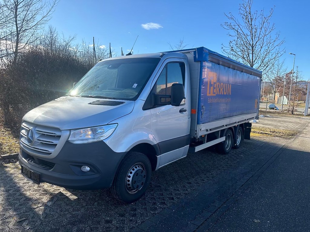Mercedes-Benz SPRINTER 519 CDI / Flatbed + Curtain Side / RWD / L2 / 6x2 XXL / kamion s ceradom