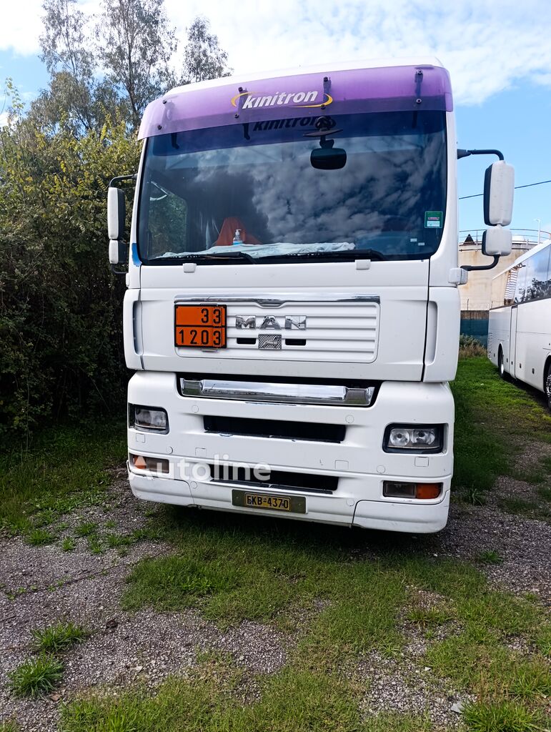 MAN TGA 26.390 autocisterna za gorivo + prikolica cisterna za gorivo