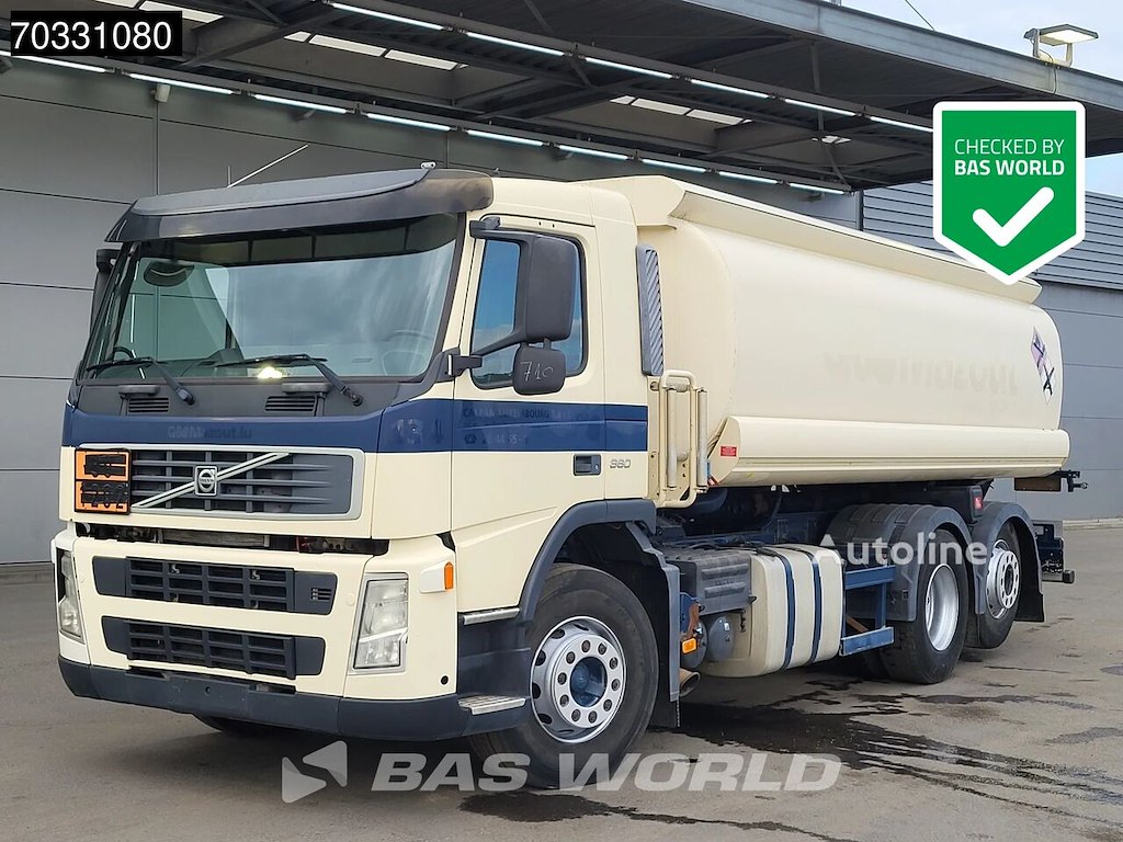 Volvo FM 360 6X2 Esterer Fuel tanker 20.180 liter 5 compartments Lift+ autocisterna za gorivo
