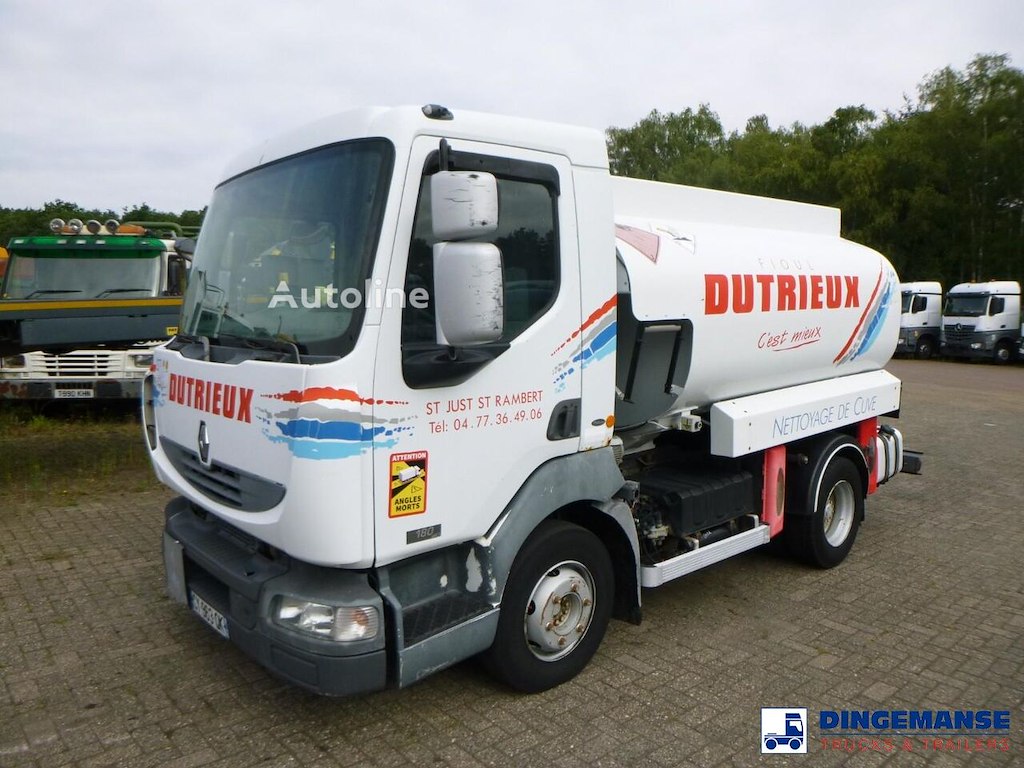 Renault Midlum 180 dci 4x2 fuel tank 6.5 m3 / 2 comp autocisterna za gorivo