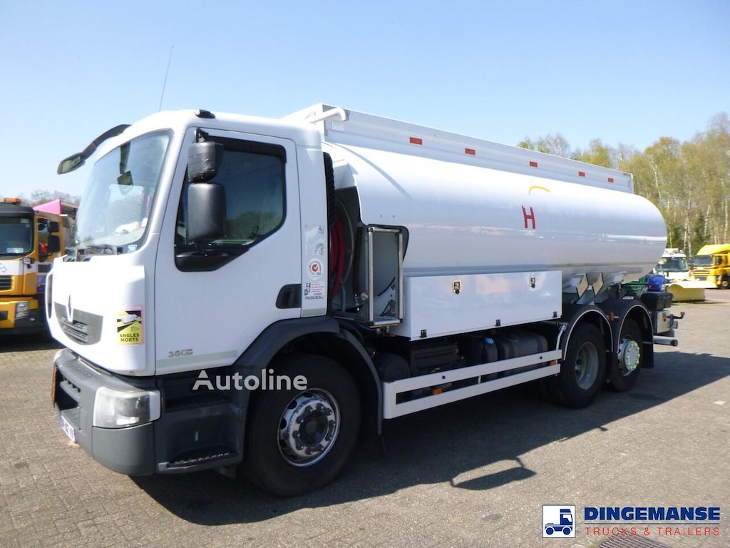 Renault Premium 380.26 dxi 6x2 fuel tank 18.5 m3 / 5 comp autocisterna za gorivo