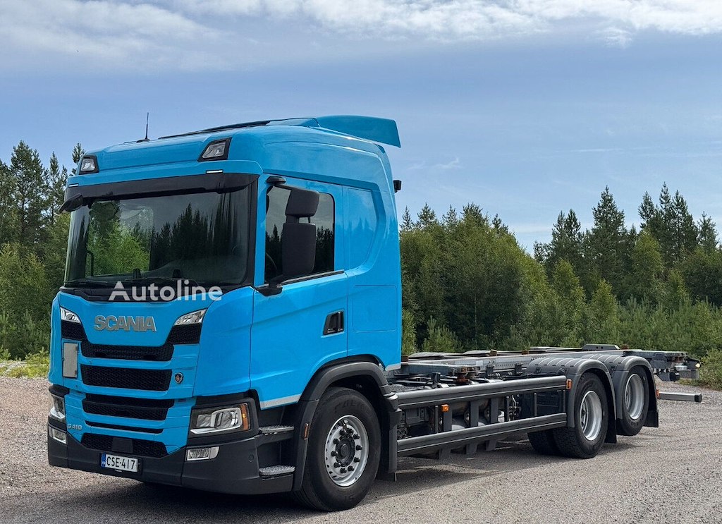 Scania G 410 vozilo za prevoz kontejnera