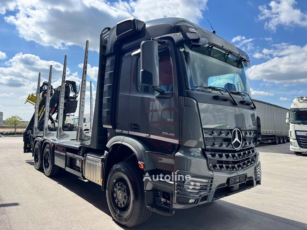 Novi Mercedes-Benz Arocs 3348 kamion za prevoz drva