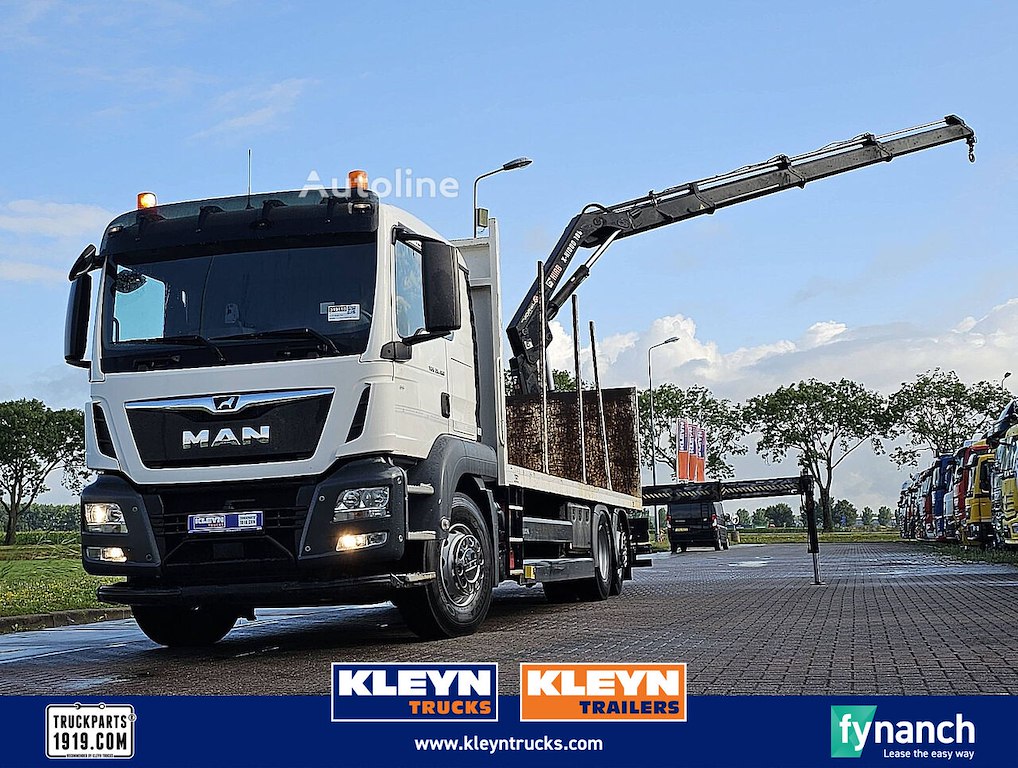 MAN 26.460 TGS HIAB X-HIDUO 188-B3 kamion za prevoz drva