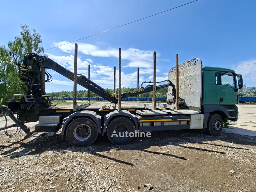 MAN TGX 33.500 kamion za prevoz drva