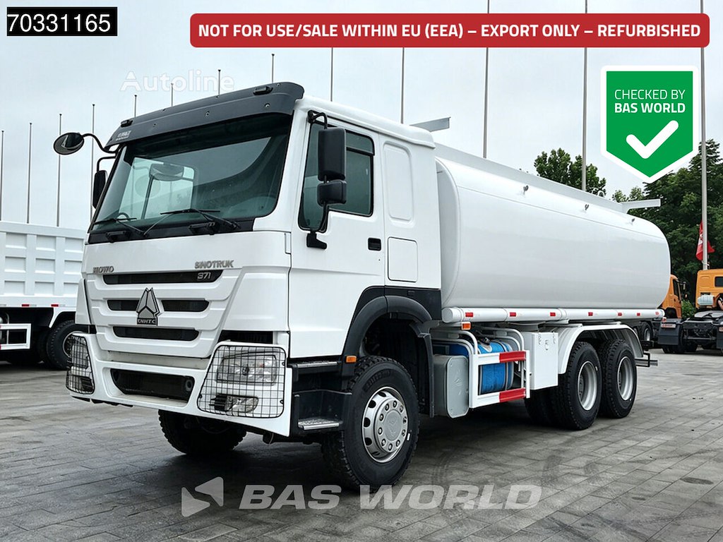 Nova Sinotruk Howo 371 6X4 Refurbished! 20.000L Fuel capacity Full Steel Manual Air autocisterna
