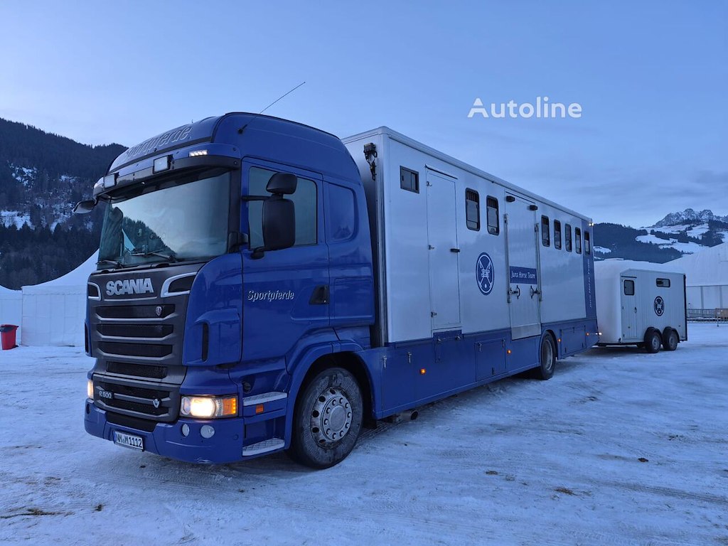 Scania R 500 kamion za prevoz konja