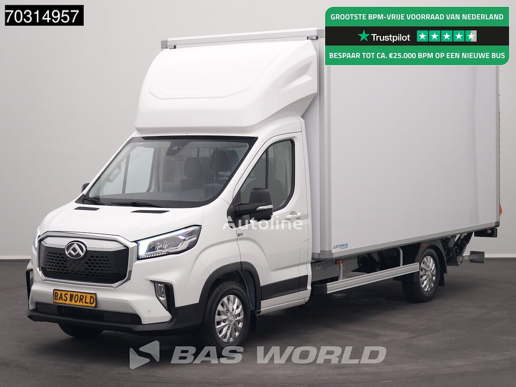 Novi Maxus eDeliver 9 100% Elektrisch 65kWh Dhollandia Laadklep Bakwagen Ca kamion furgon < 3.5t