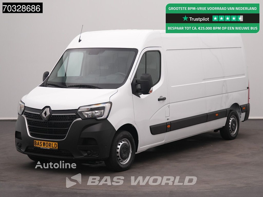 Renault Master 135PK L3H2 LED Airco Cruise Parkeersensoren v+a Euro6 L3 minibus furgon