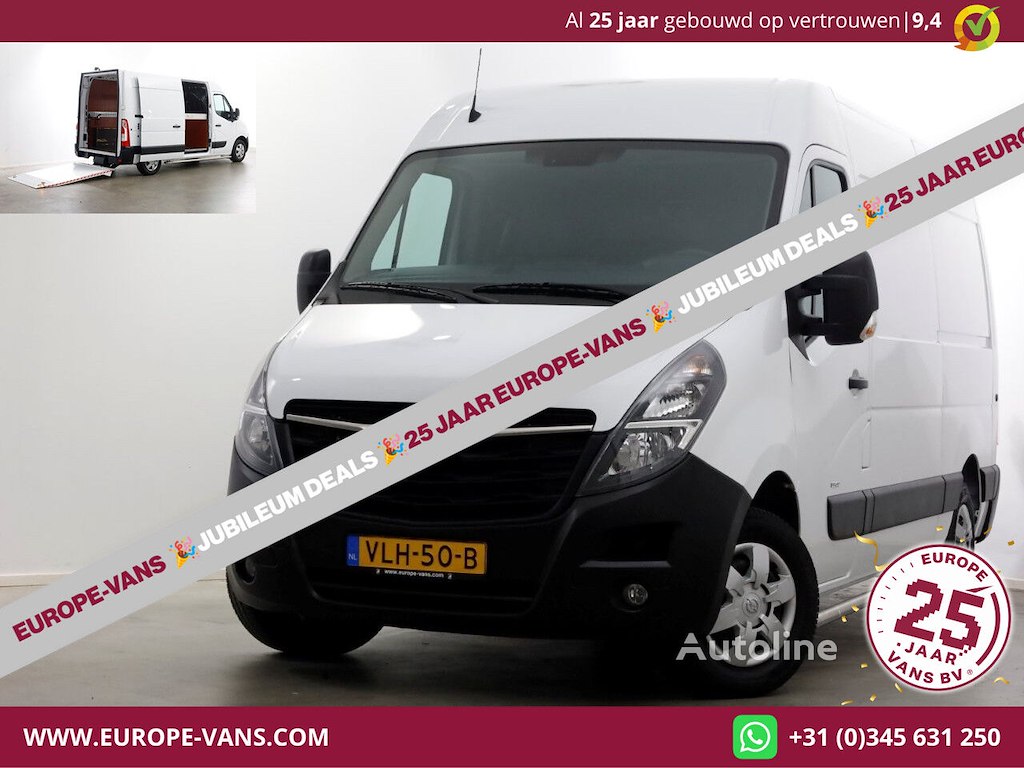 Opel Movano 2.3 Turbo 136pk L2H2 Airco/Camera Laadklep 500kg 08-2021 minibus furgon