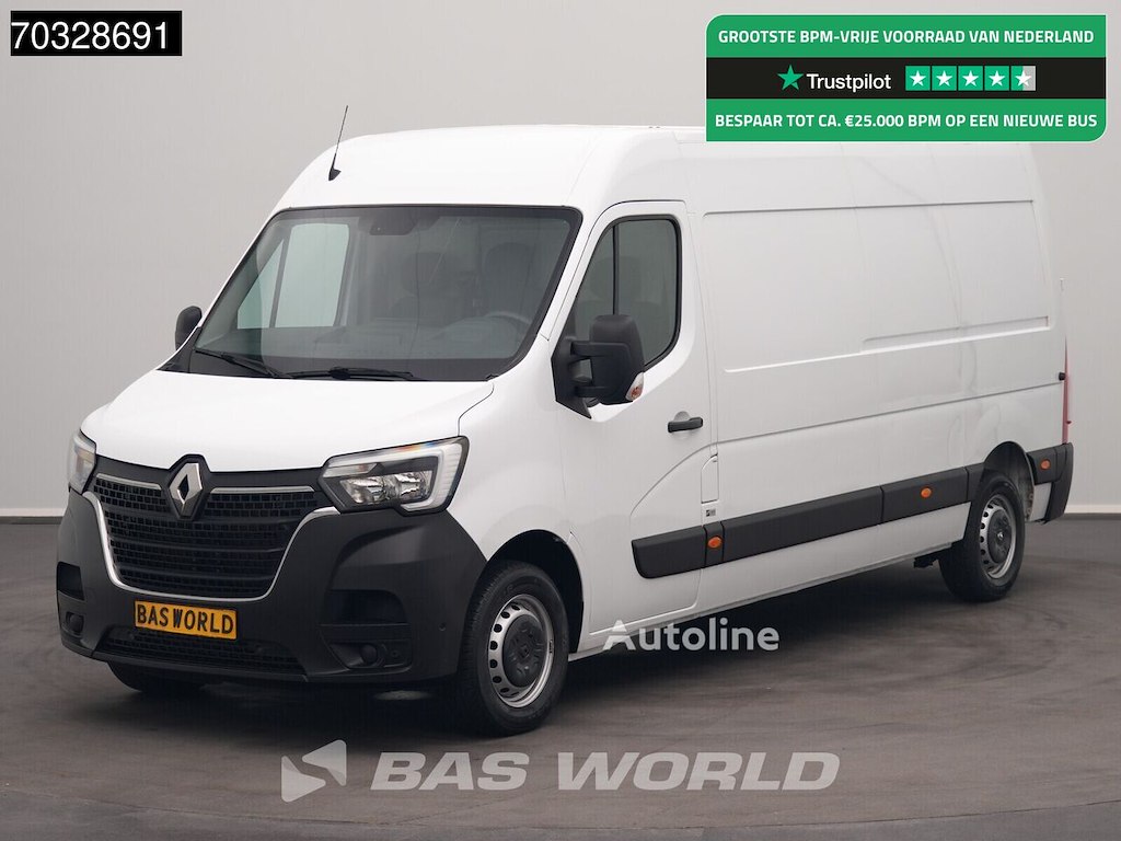 Renault Master 135PK L3H2 LED Airco Cruise Parkeersensoren v+a Euro6 L3 minibus furgon