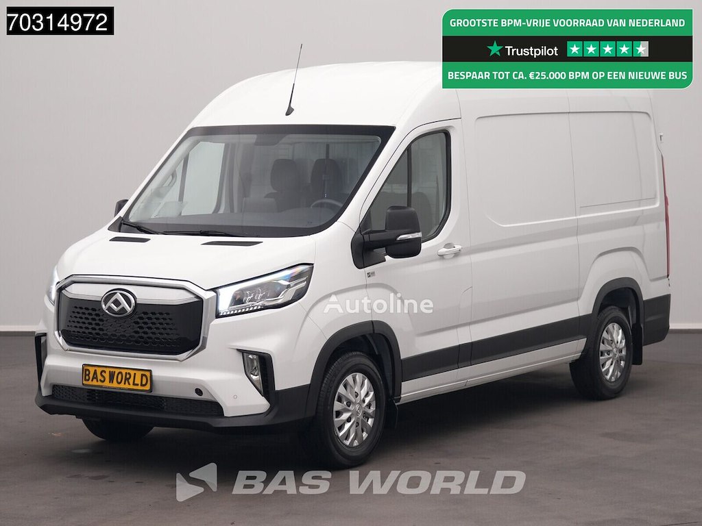 Maxus eDeliver 9 Elektrisch 72kWh 288km WLTP Stad 204PK Snelladen LED minibus furgon
