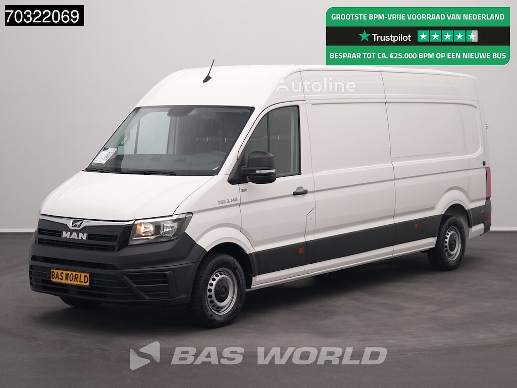 MAN TGE 3.140 L4H3 Airco Cruise Camera Parkeersensoren v+a Euro6 L3H minibus furgon