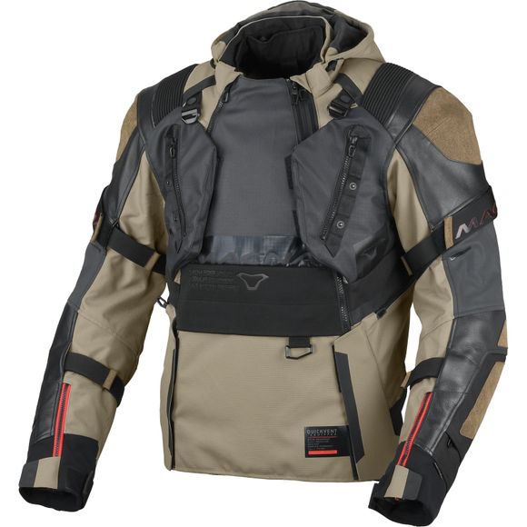 MACNA TRYTON TAUPE MOTO JAKNA
