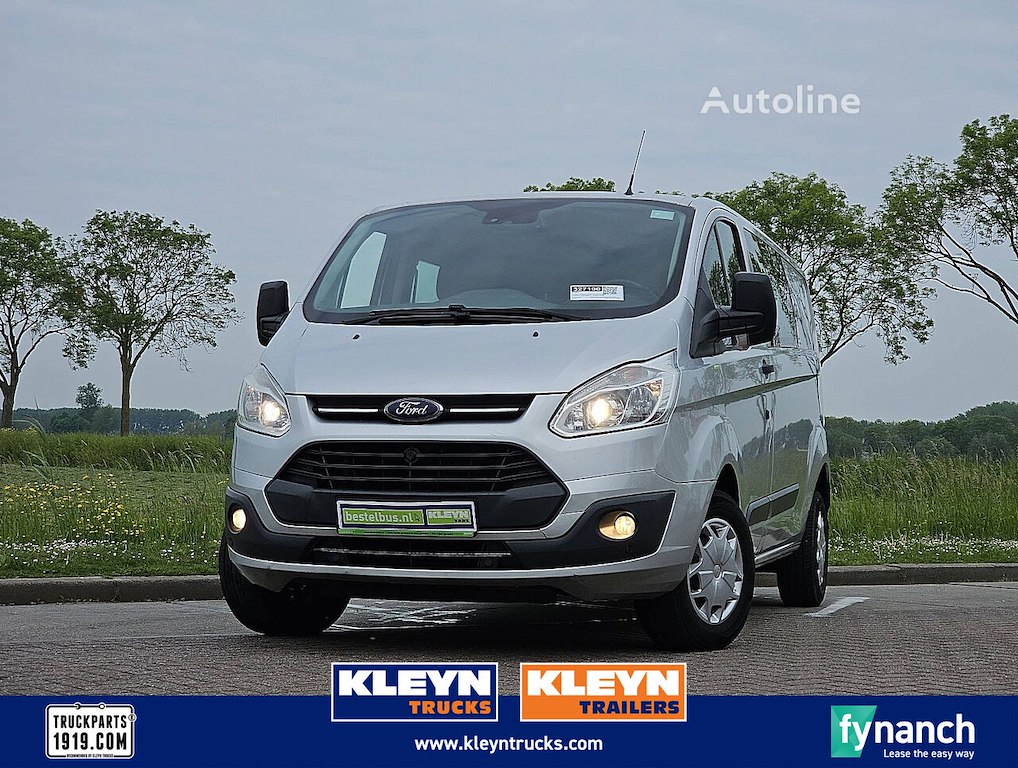 Ford TRANSIT CUSTOM dubbel cabine EURO6 kombi minibus