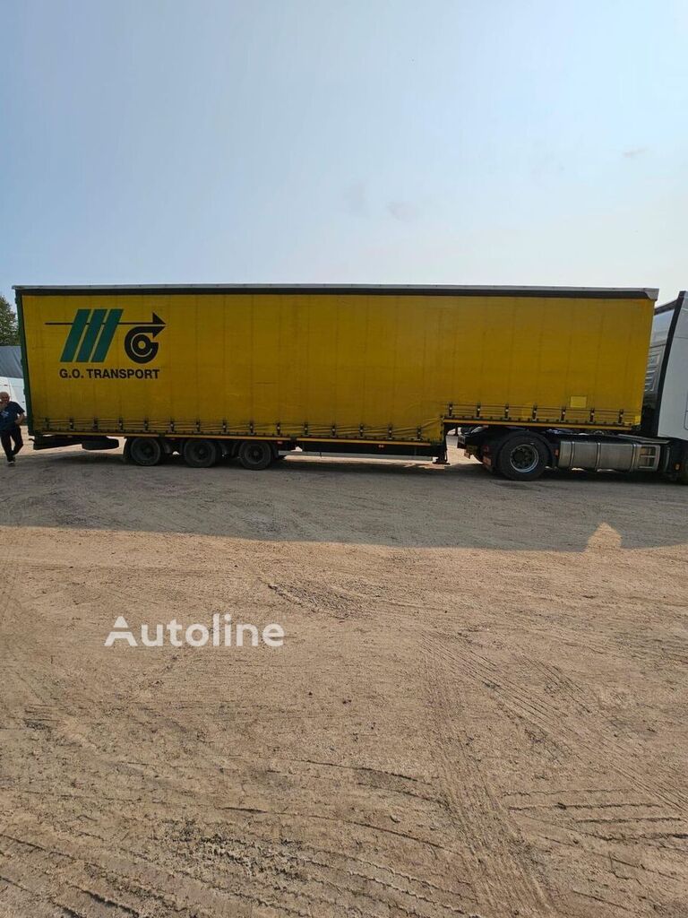 Nova Kel-Berg JUMBO R19,5 poluprikolica sa kliznom ceradom