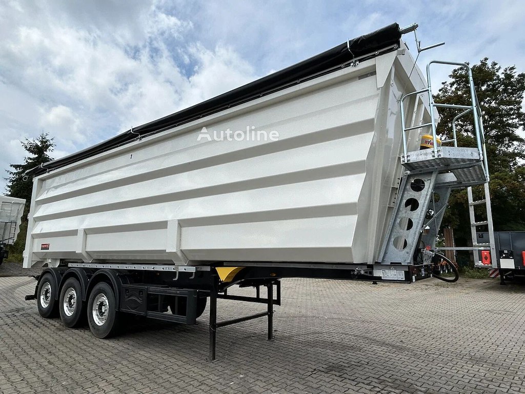 Nova Langendorf 06.2027 SKS 24/30 55 cbm Stahl Schrottmulde poluprikolica kipera