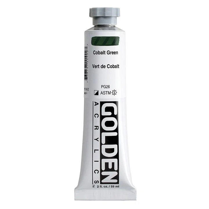 GOLDEN Heavi Bodi Akrilna boja 148 ml – 1142 kobaltno zeleno