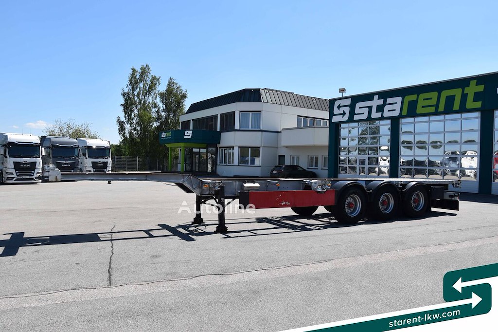 Schwarzmüller Containerchassis 1x20 / 2x20 / 1x30 / 1x40 SAF-Achsen poluprikolica za prevoz kontejnera